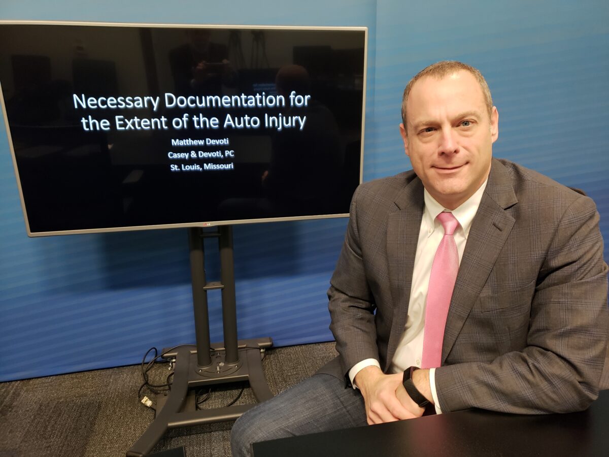 Partner Matt Devoti Co-Leads NBI Webinar on Auto Injury Litigation ...